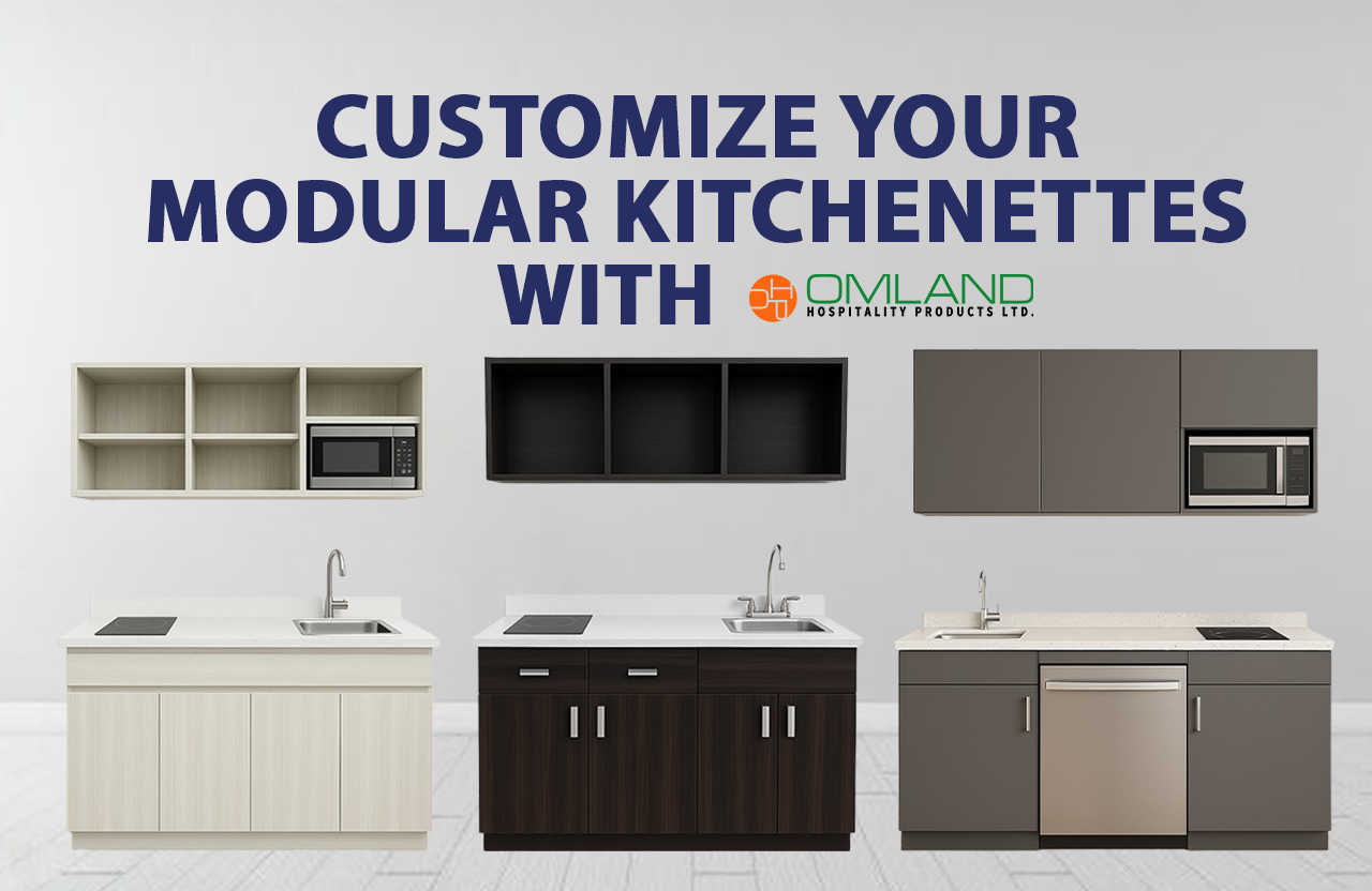 Canadian Modular Kitchenettes for Hotels & Dorms