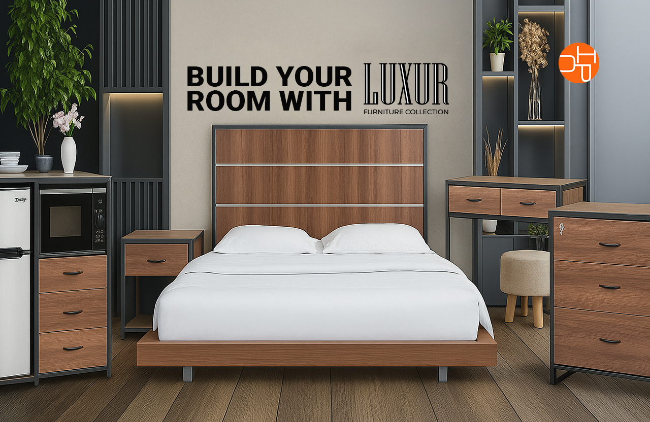 Luxur Contract Furniture for Hotels, BnBs, Shelters & Rentals